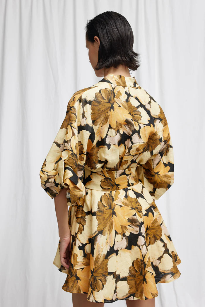 SIGNIFICANT OTHER - Myra Mini Dress - Dark Painterly Floral – Gigi ...